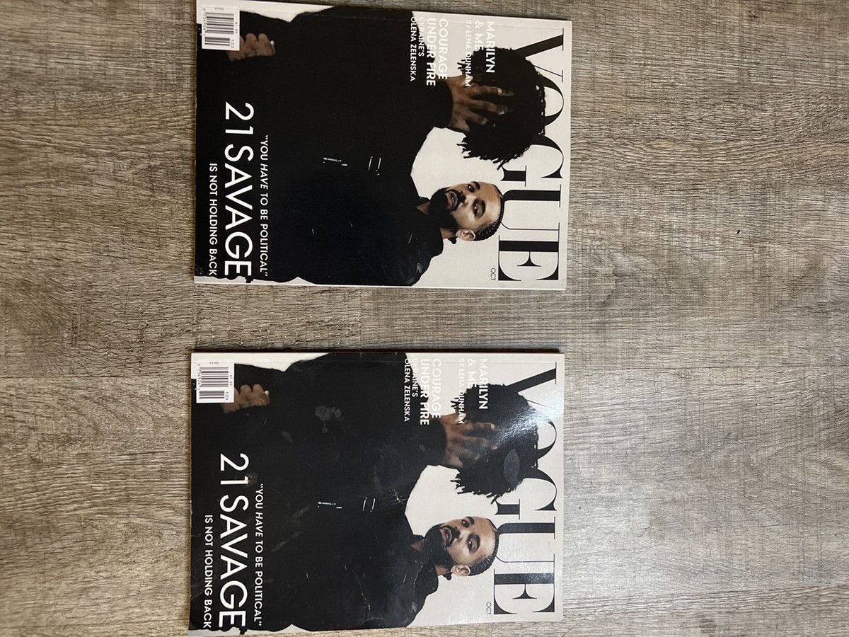 Drake × Vogue Drake x 21 Savage x Vogue Magazine | Grailed