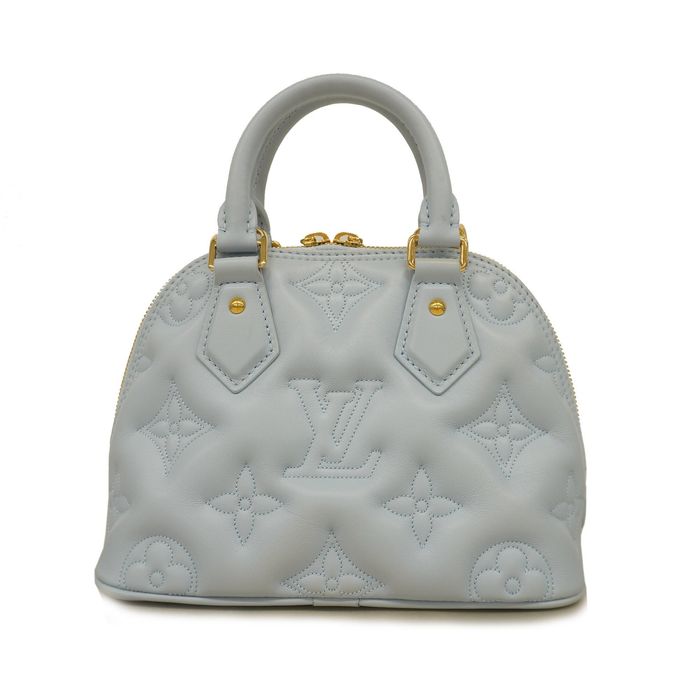Louis Vuitton Auth Louis Vuitton 2WAY Bag Bubblegram Alma Soft BB ...