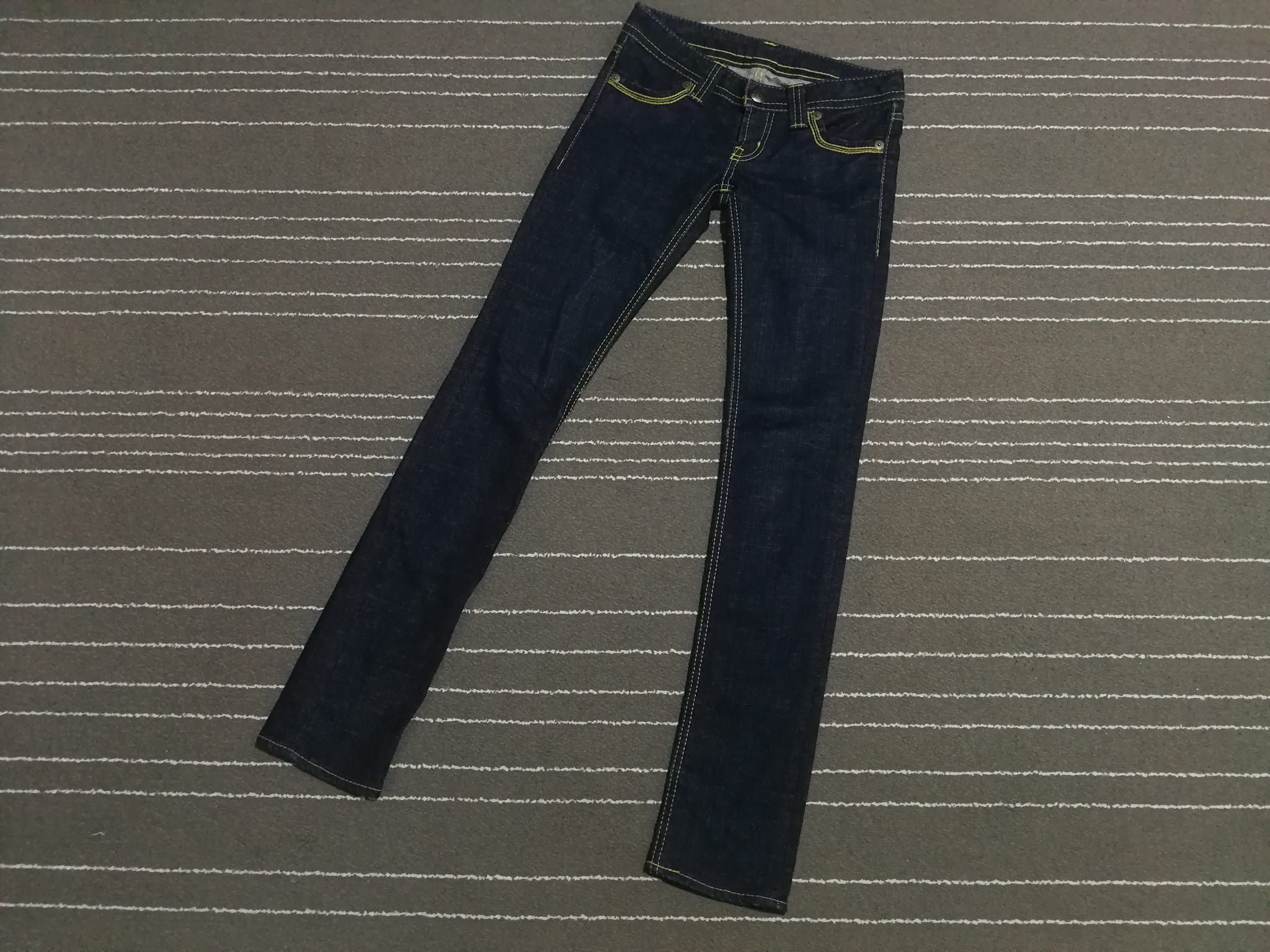 Japanese Brand × Moussy moussy denim LOW rise japan skinny w28 | Grailed