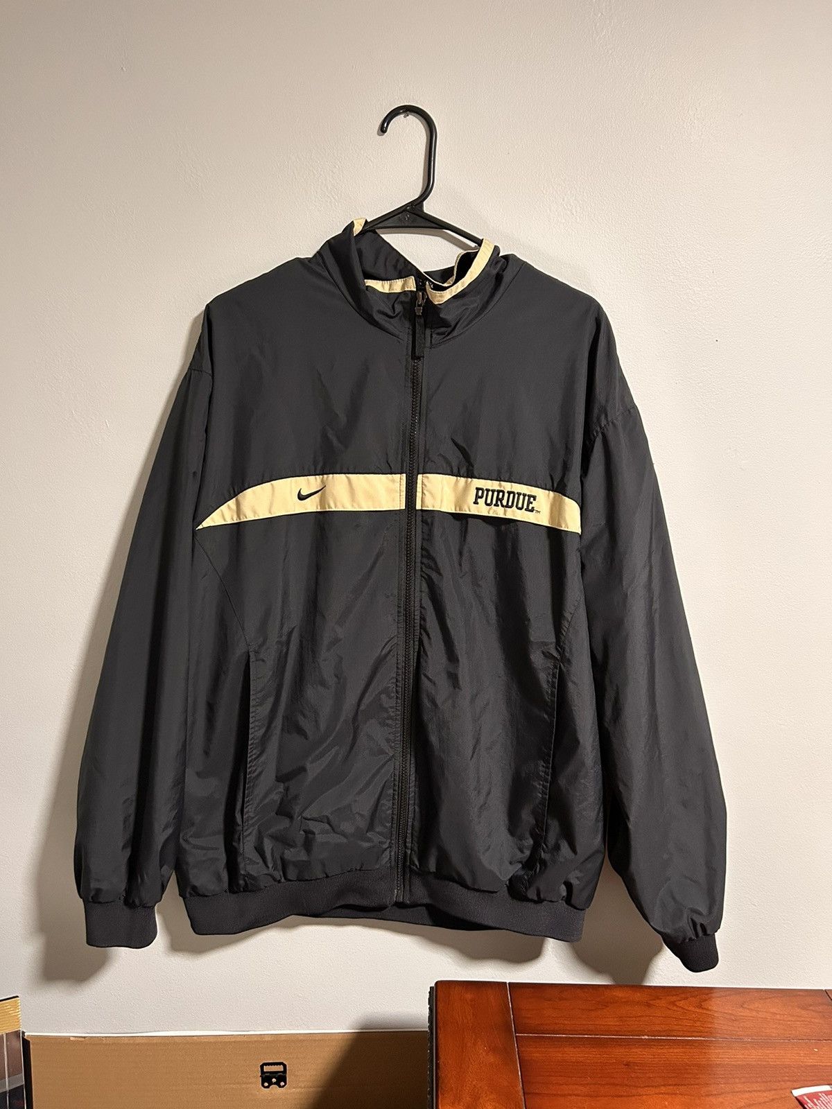 Nike × Streetwear × Vintage Vintage 90s Nike Purdue University ...