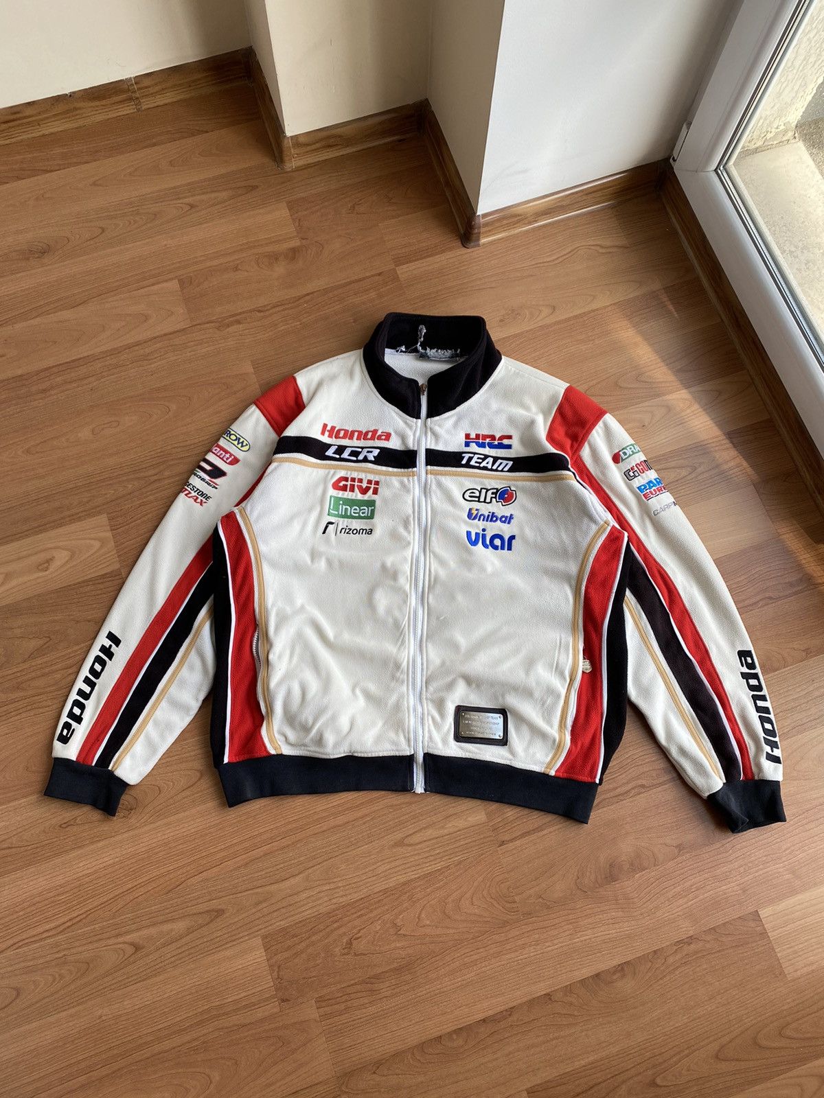 Honda Vintage Honda Castrol HRC Formula 1 Fleece Zip Jacket | Grailed