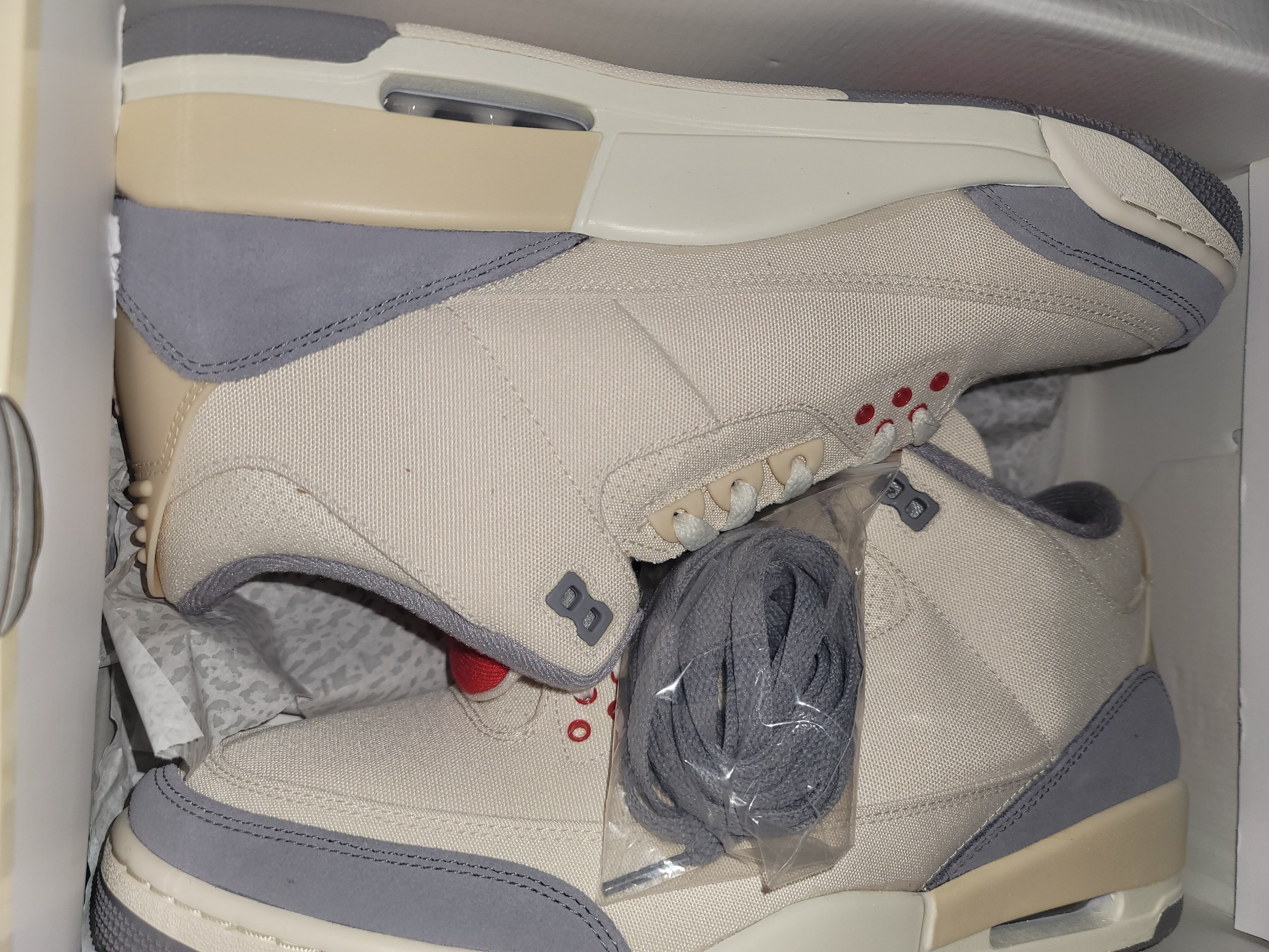 Nike Air jordan 3 retro muslin | Grailed