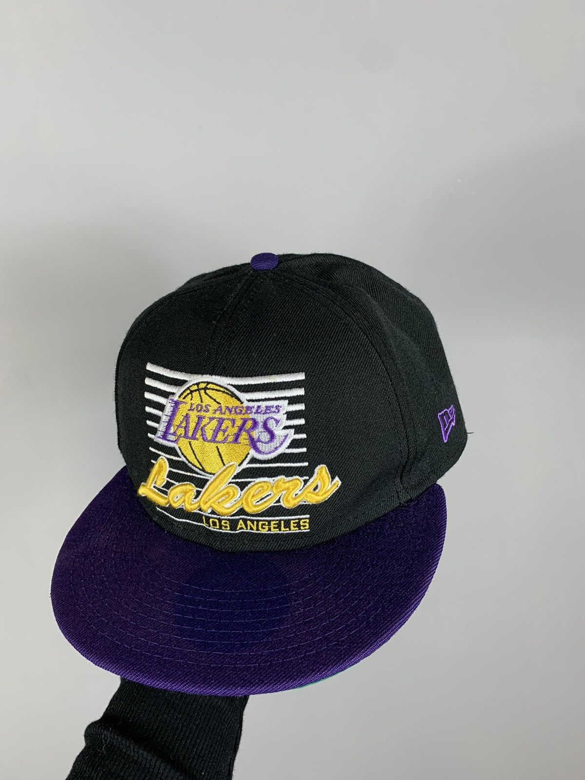 New Era New Era HWC Black Los Angeles LAKERS Full Cap | Grailed