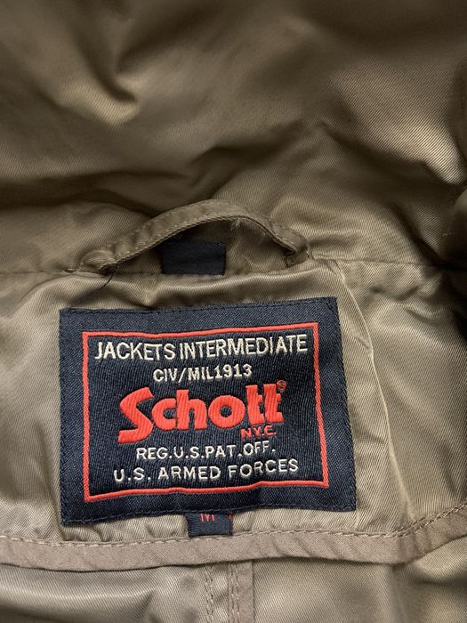 Schott Field Jacket Civ/Mil 1913 | Grailed