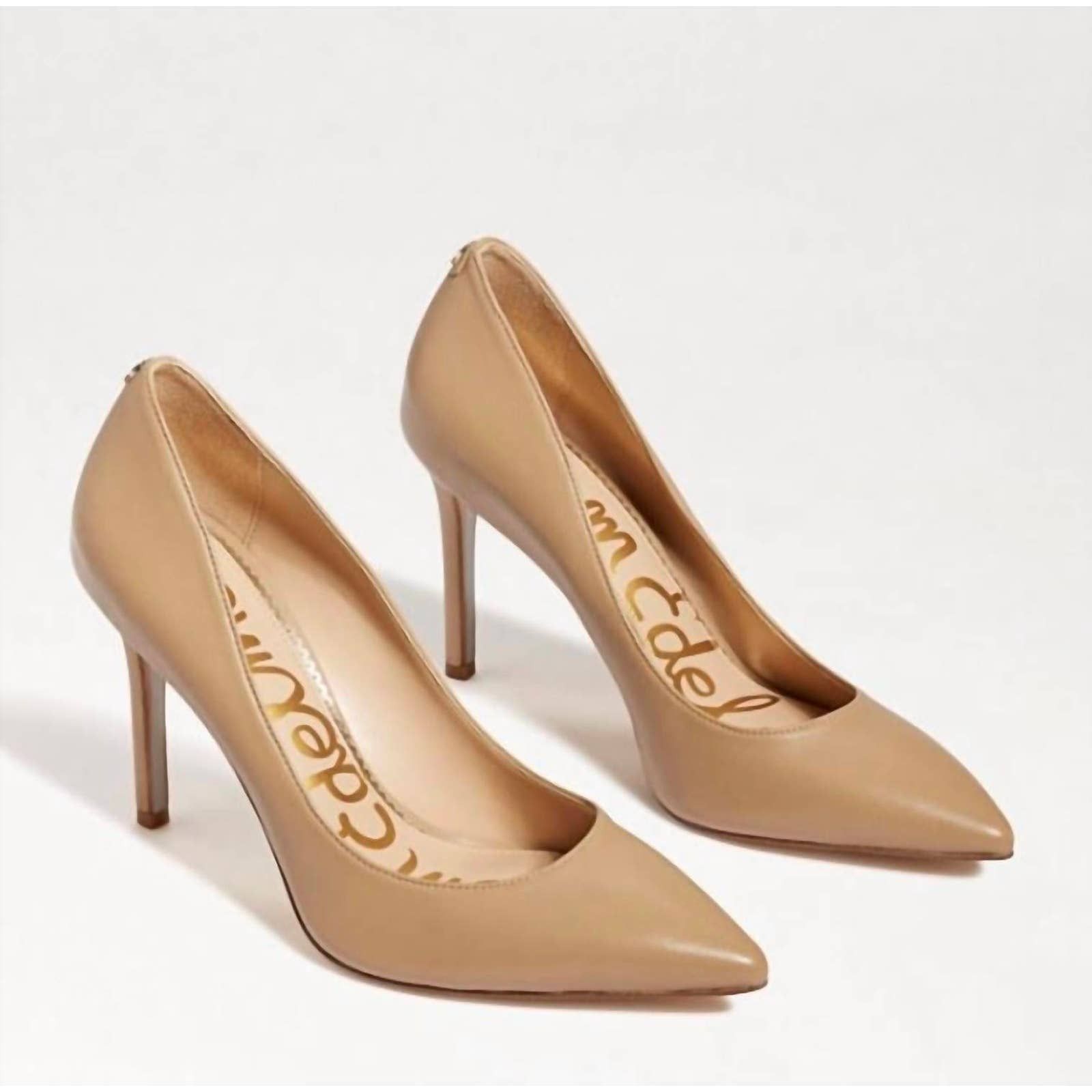 Sam Edelman Hazel Pumps In Beige Leather | Grailed
