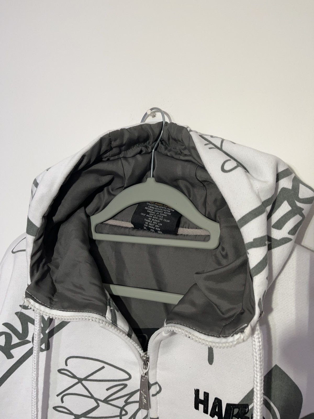 Vintage Ruff Ryders vintage zip hoodie tag graffiti DMX hip hop | Grailed