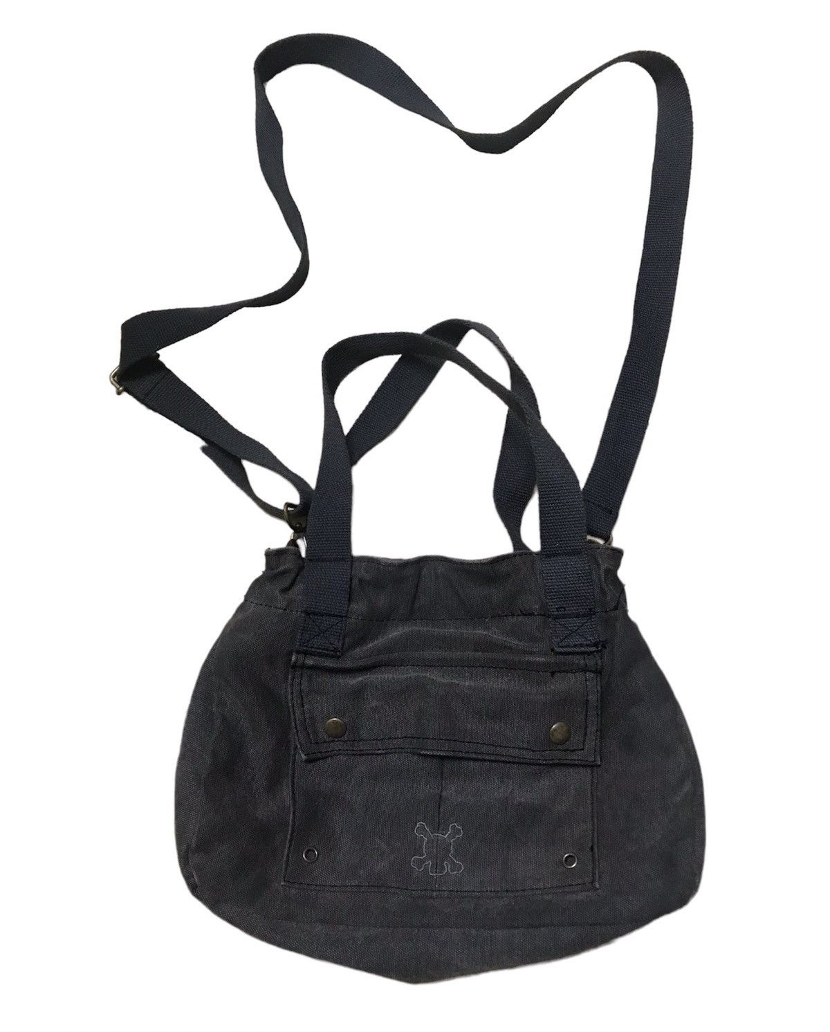 Stussy vintage Distressed Sun Faded Stussy Skull Sling Bag | Grailed