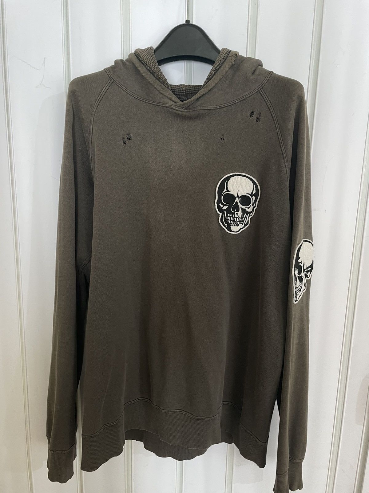 Number (N)ine Number nine double skull hoodie | Grailed