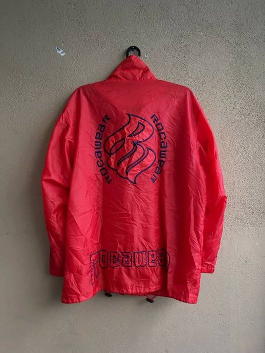 Rocawear ROCAWEAR LOGO & SPELLOUT HIP HOP LIGHT STREETWEAR JACKET | Grailed