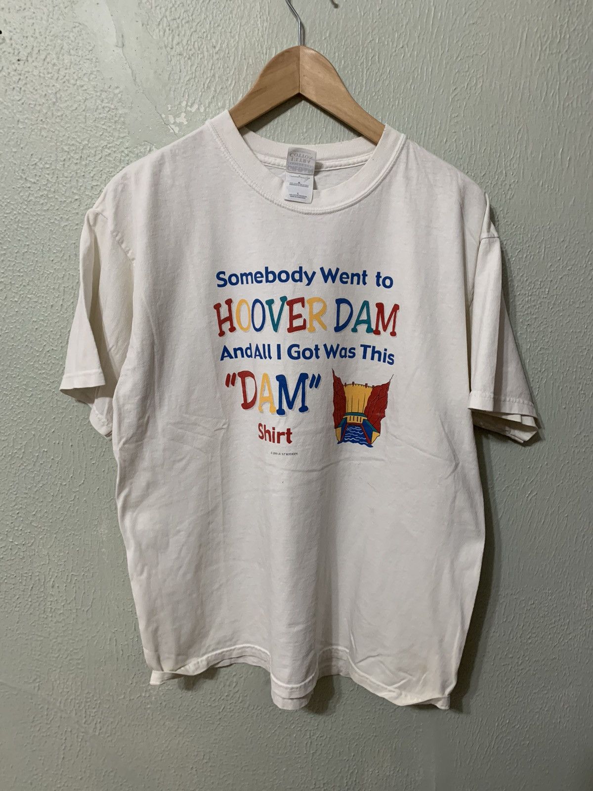 Vintage Vintage Hoover Dam All I got Was this Dam T Shirt | Grailed