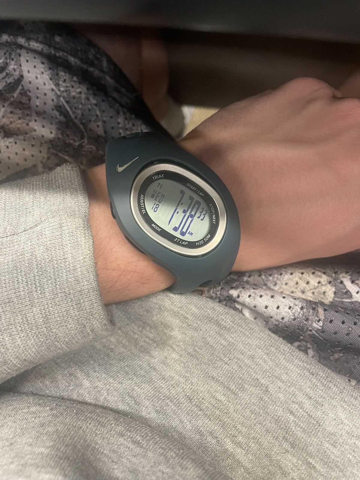 Nike × Streetwear × Vintage Vintage Nike Triax S27 Super Rubber Watch ...