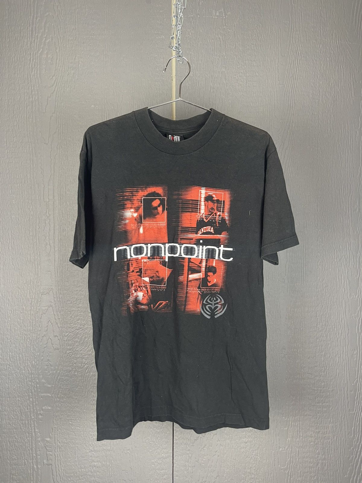 Band Tees × Giant × Vintage Vintage 90s Black NonPoint Band Tee | Grailed