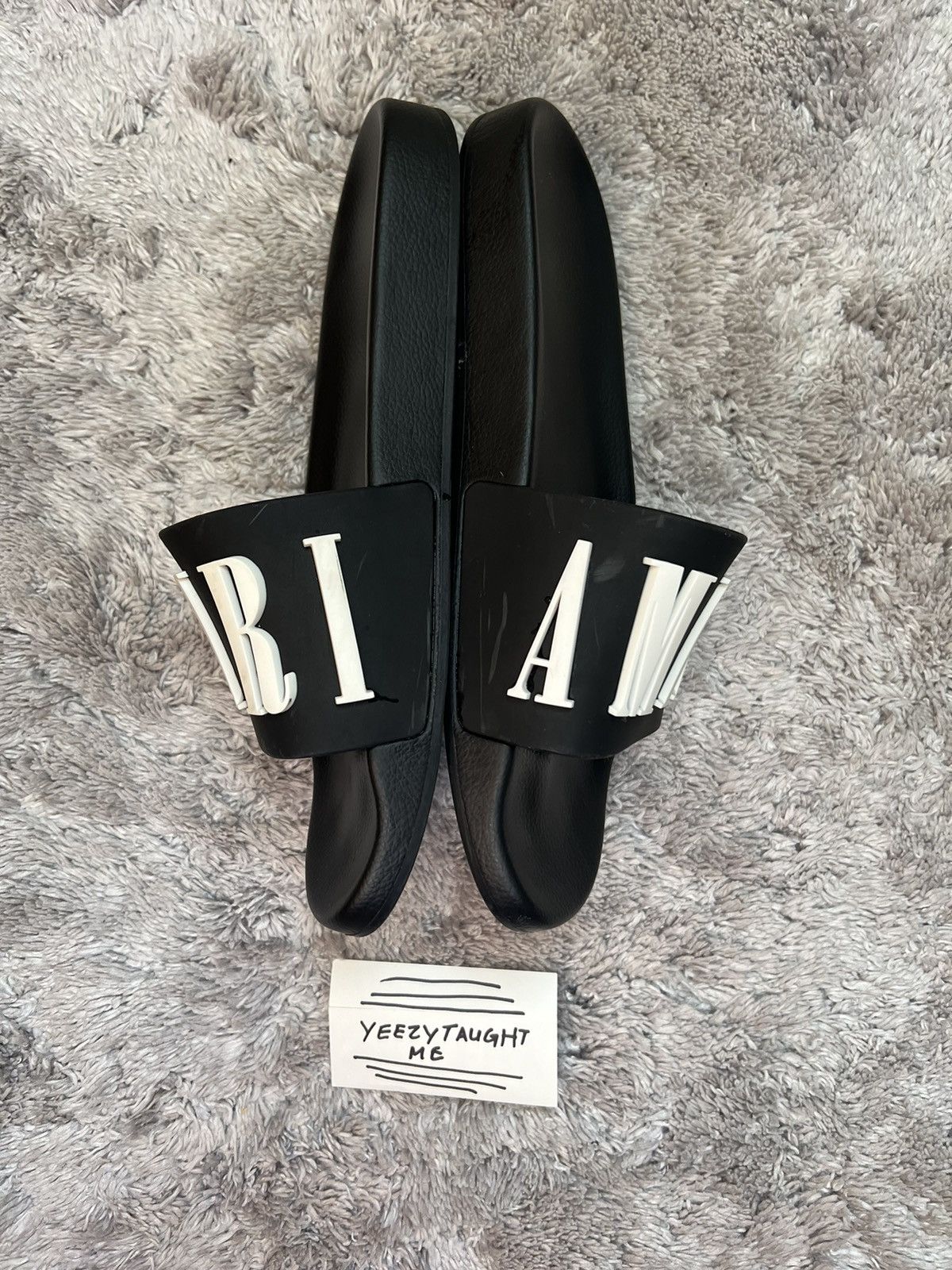 Amiri AMIRI SLIDES SANDALS FLIP FLOPS SIZE 11 44 | Grailed