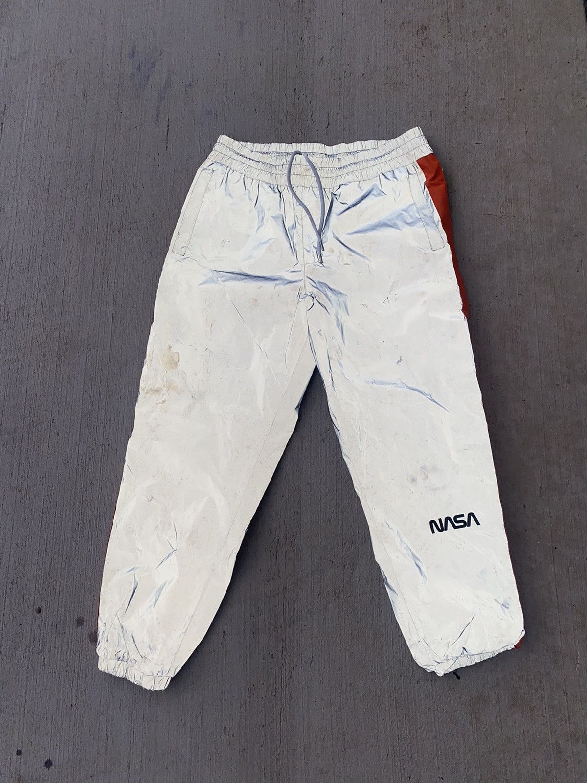 Nasa NASA REFLECTIVE TRACK PANTS 3M | Grailed