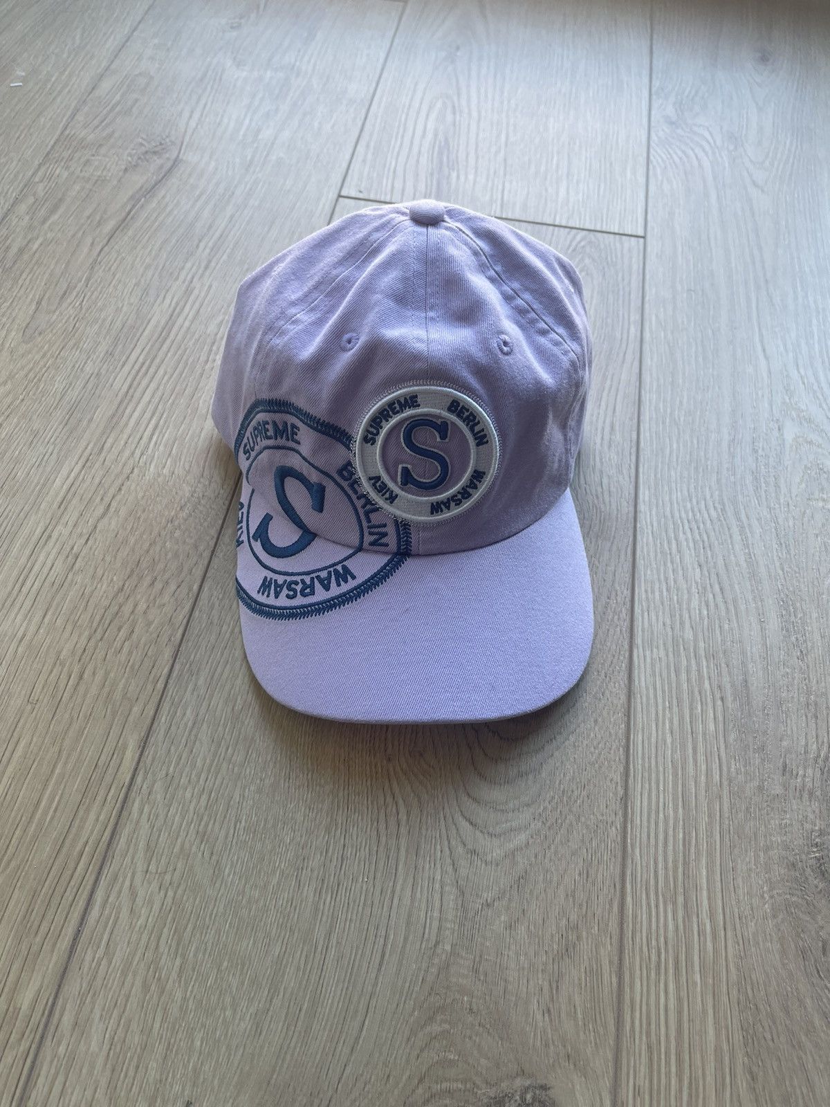 Supreme × Vintage Supreme “Stamp 6-Panel” Hat (FW20) | Grailed