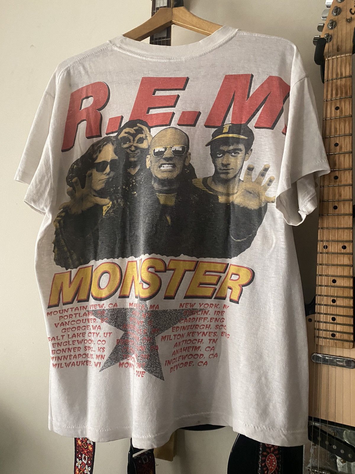 Vintage 1995 REM R.E.M Monster Tour | Grailed
