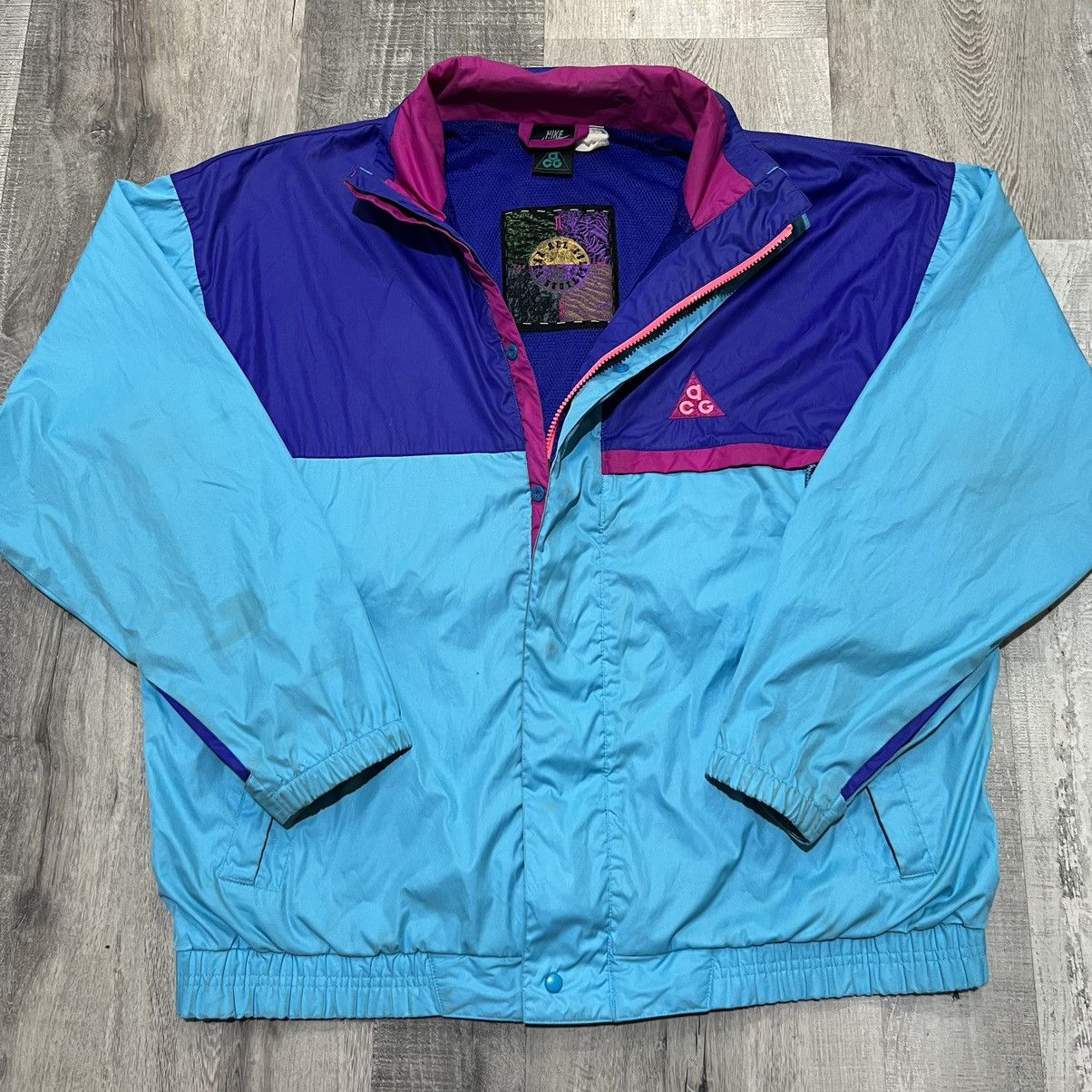 Nike ACG × Vintage VTG Nike ACG All Conditions Gear 90s Windbreaker Jacket | Grailed