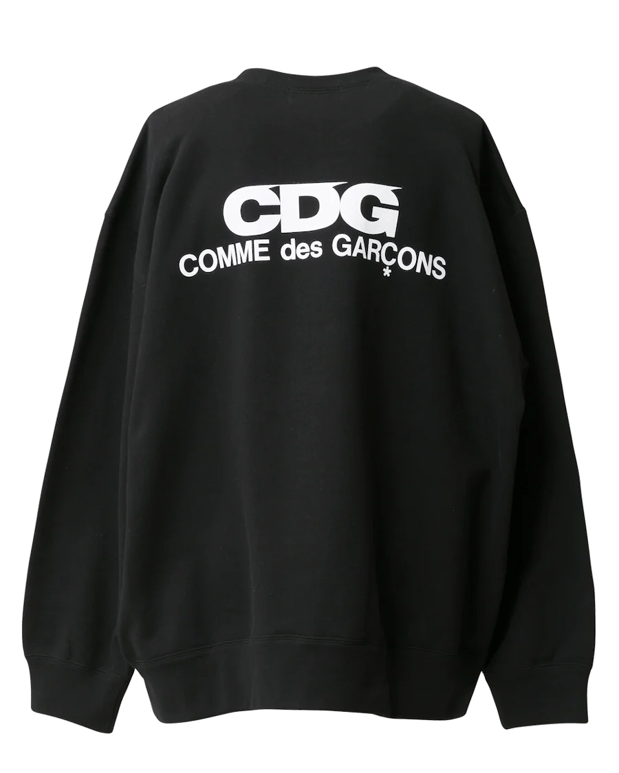 Comme des Garcons CDG OVERSIZED SWEATSHIRT Logo COMME des GARCONS | Grailed