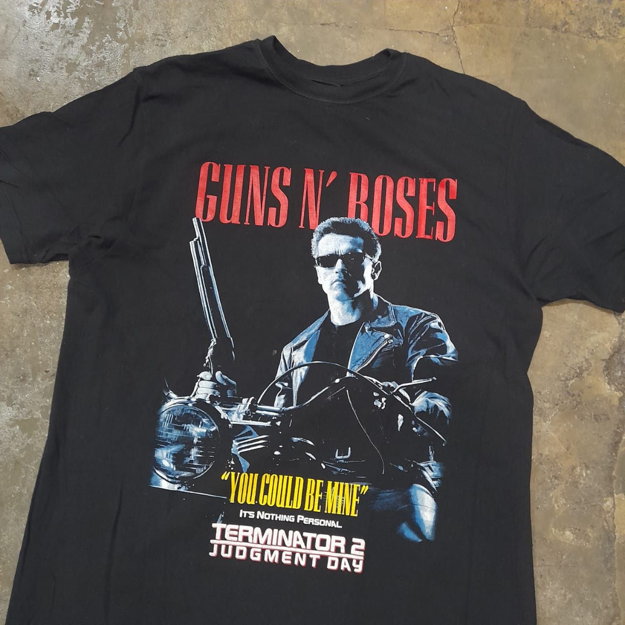 Band Tees Guns N Roses Terminator 2 Knock Off Thai Second | Grailed