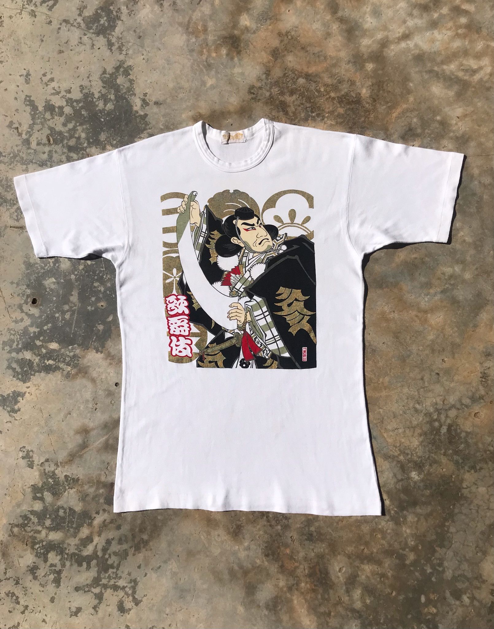 Band Tees × Japanese Brand × Vintage Vintage 90s Samurai Japan T Shirt ...