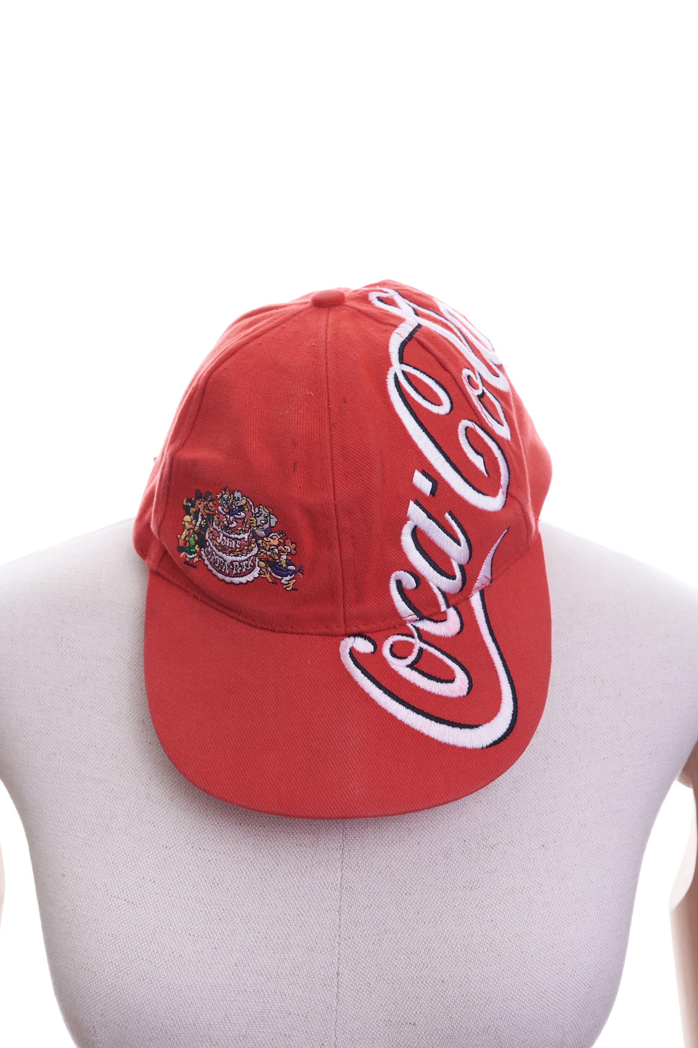 Coca Cola × Streetwear × Vintage Vintage Coca Cola Hat Cap Big Logo Red ...