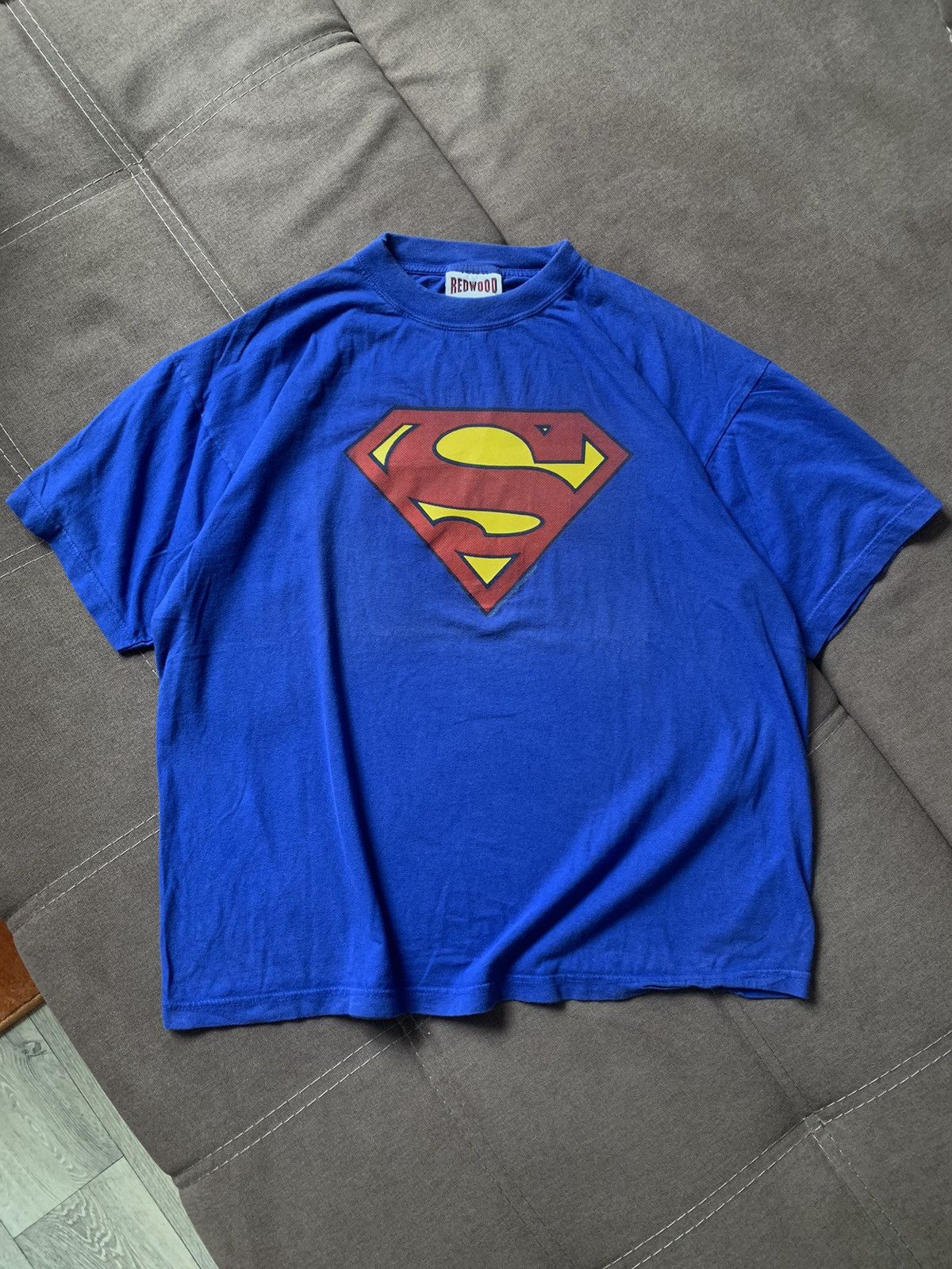 Vintage Rare 1994 Superman Y2K T-shirt 90s Redwood Street Wear XL | Grailed