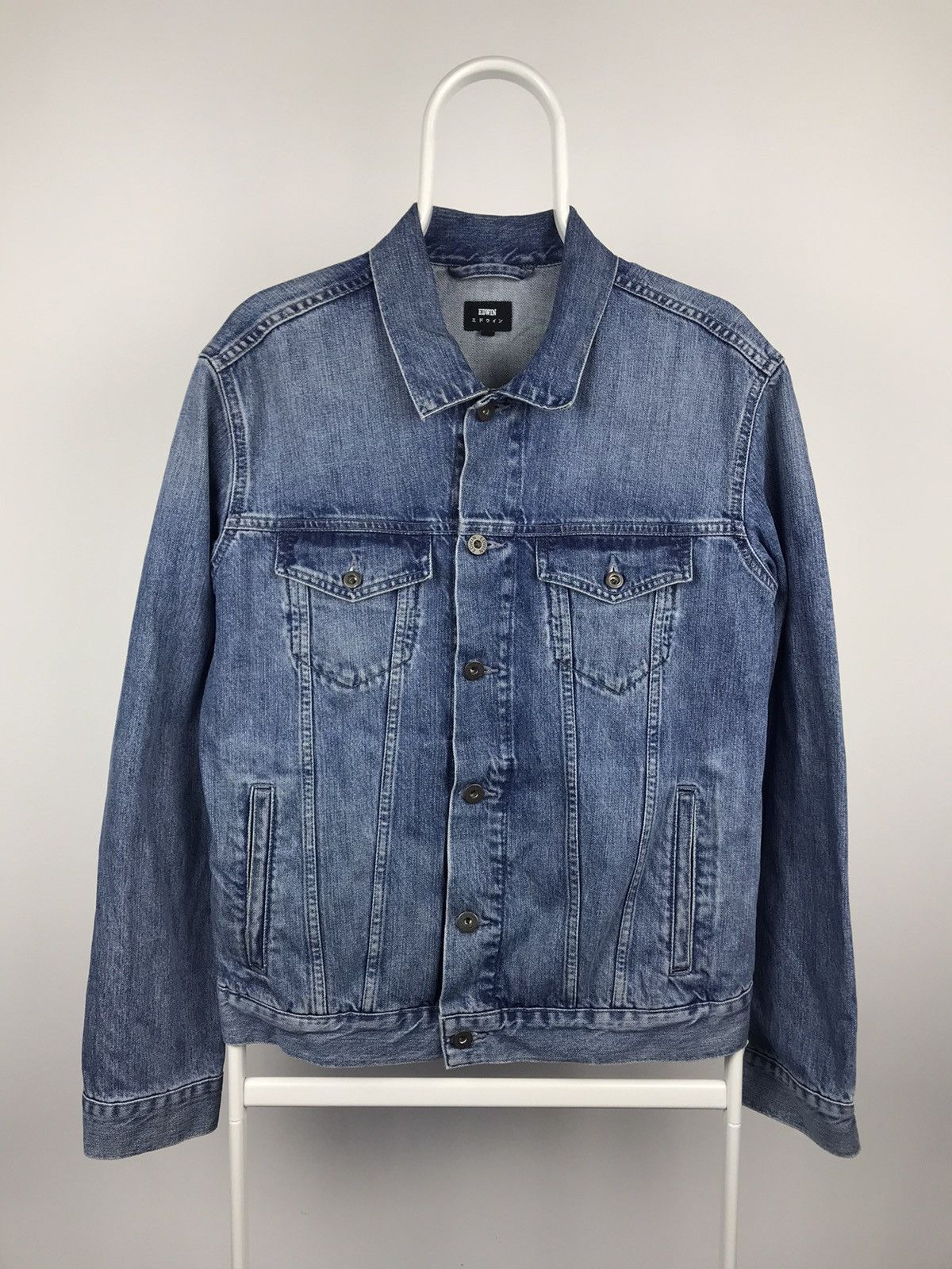 Edwin Edwin Light Blue High Road Denim Jacket | Grailed