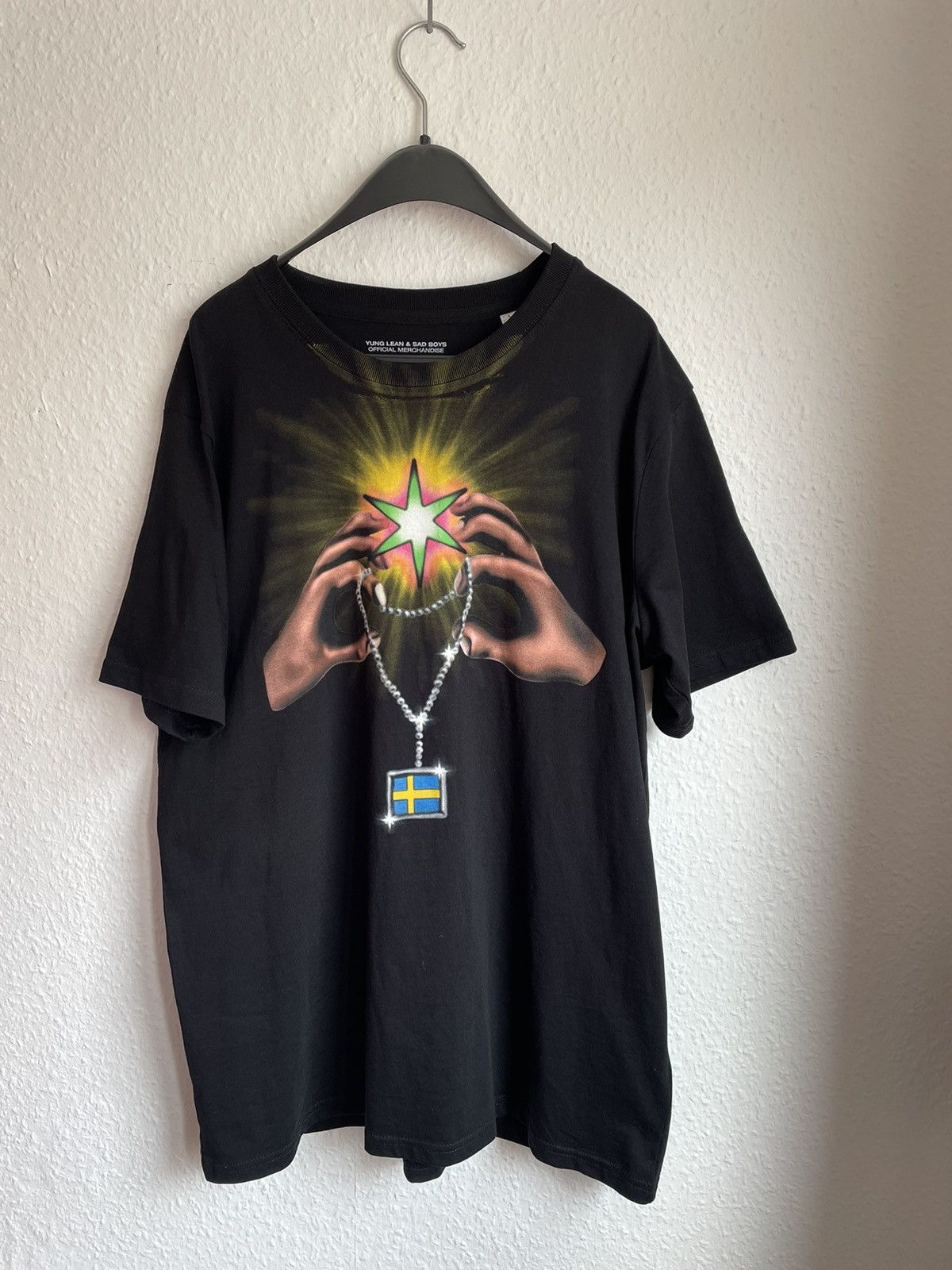 Sad Boys × Yung Lean 7 Stars T-Shirt Yung Lean merch | Grailed