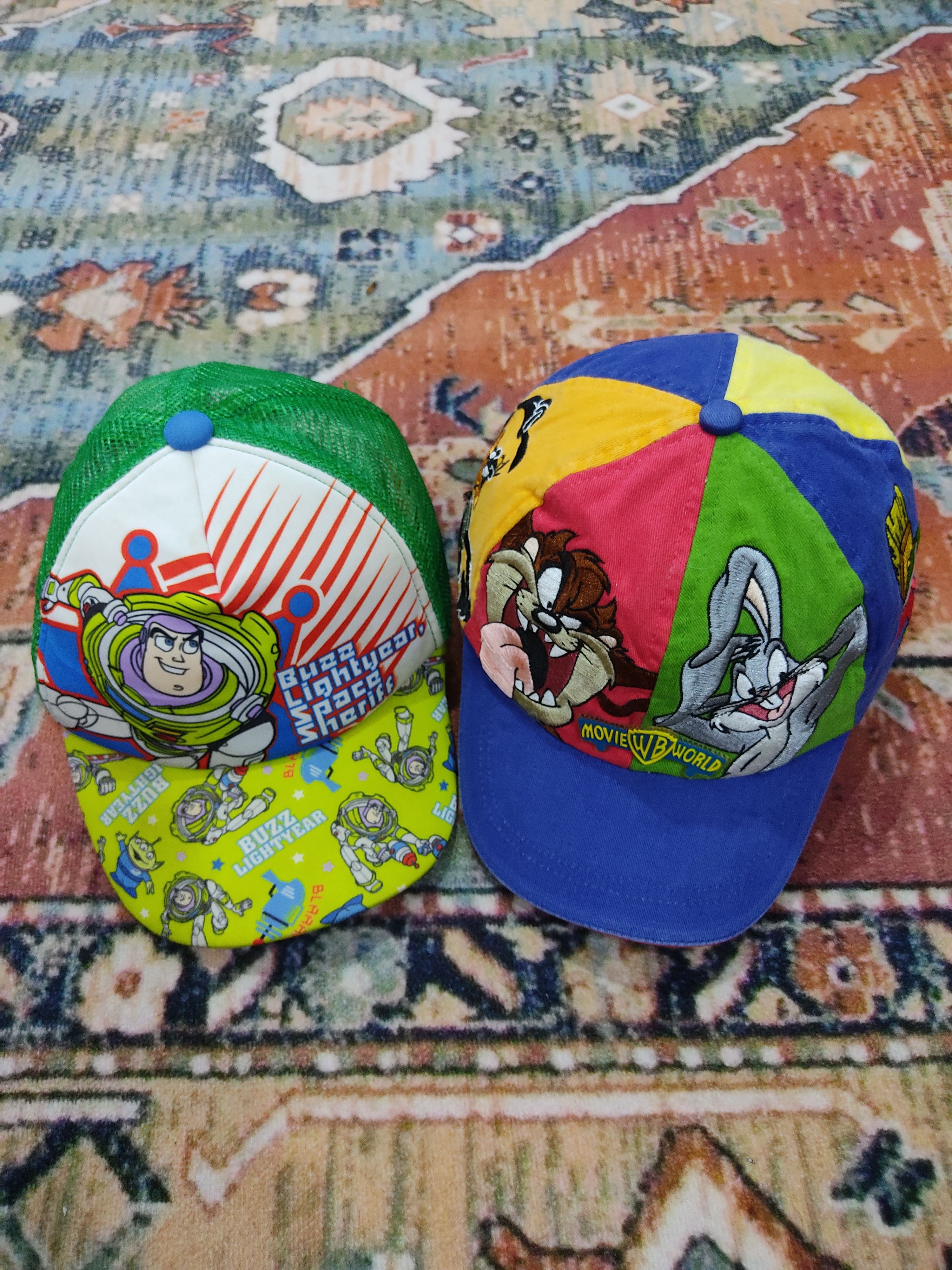 Vintage 🔥 Vintage Looney Tunes+Buzz Lightyear Cap Hat (Kids Size) | Grailed