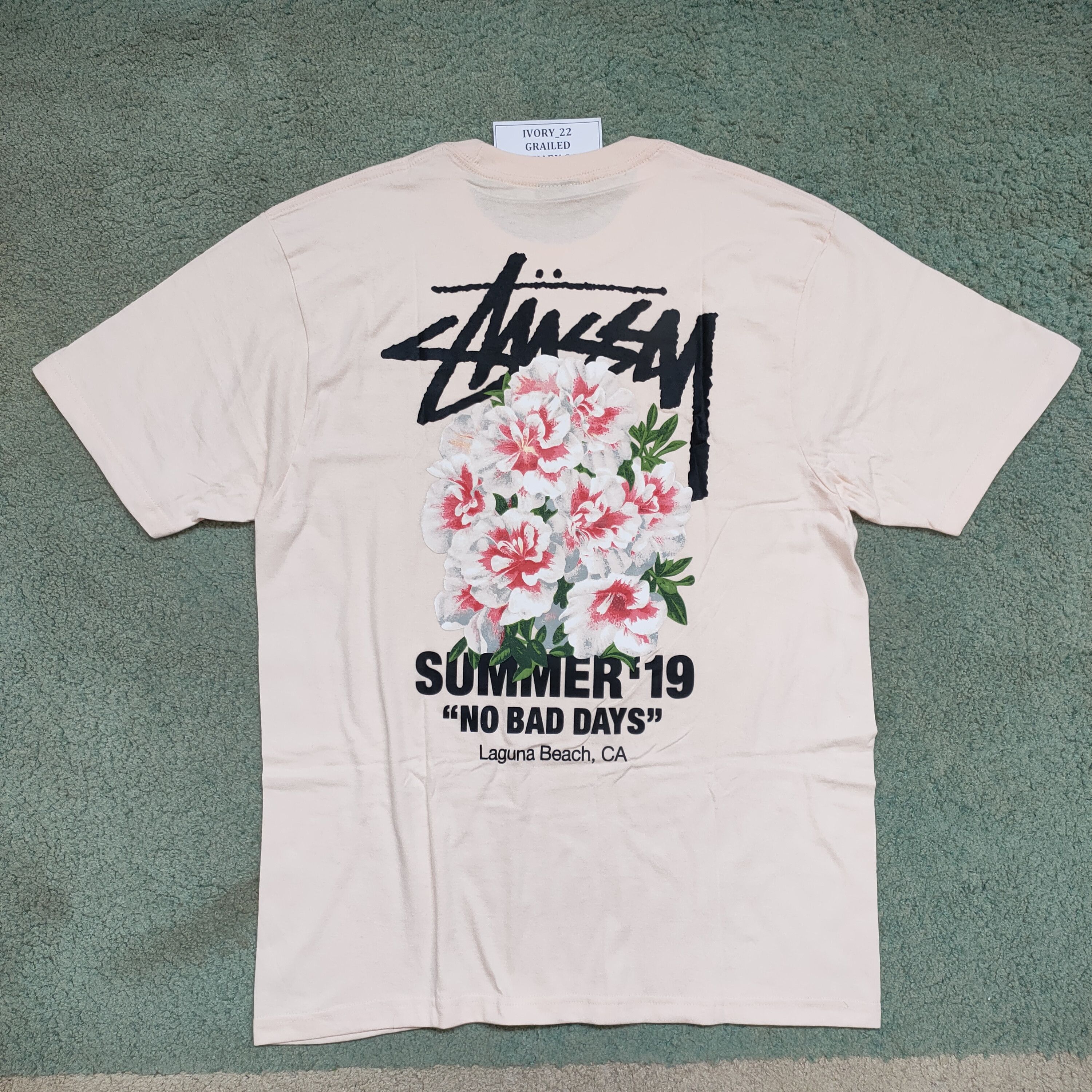 Stussy Stussy summer 🌸flowers🌸TEE | Grailed