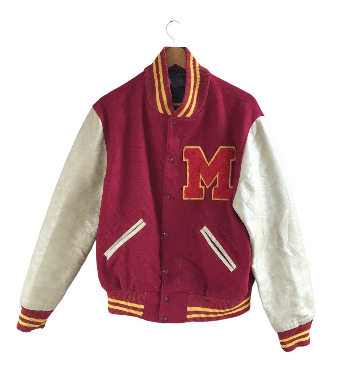 Made In Usa × Oldvarsity/Stadium × Varsity Jacket RARE NELSON OLD ...