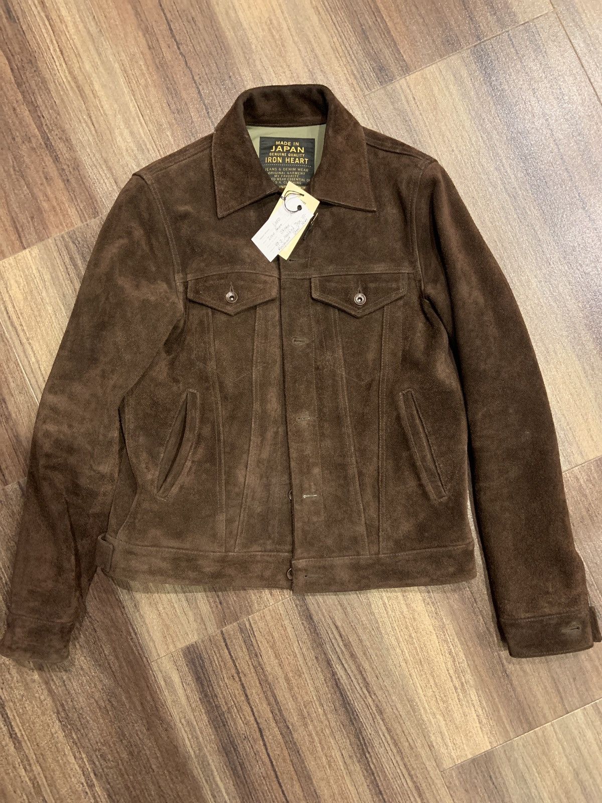 Iron Heart Iron Heart Split Steer Modified Type III Jacket - Brown ...