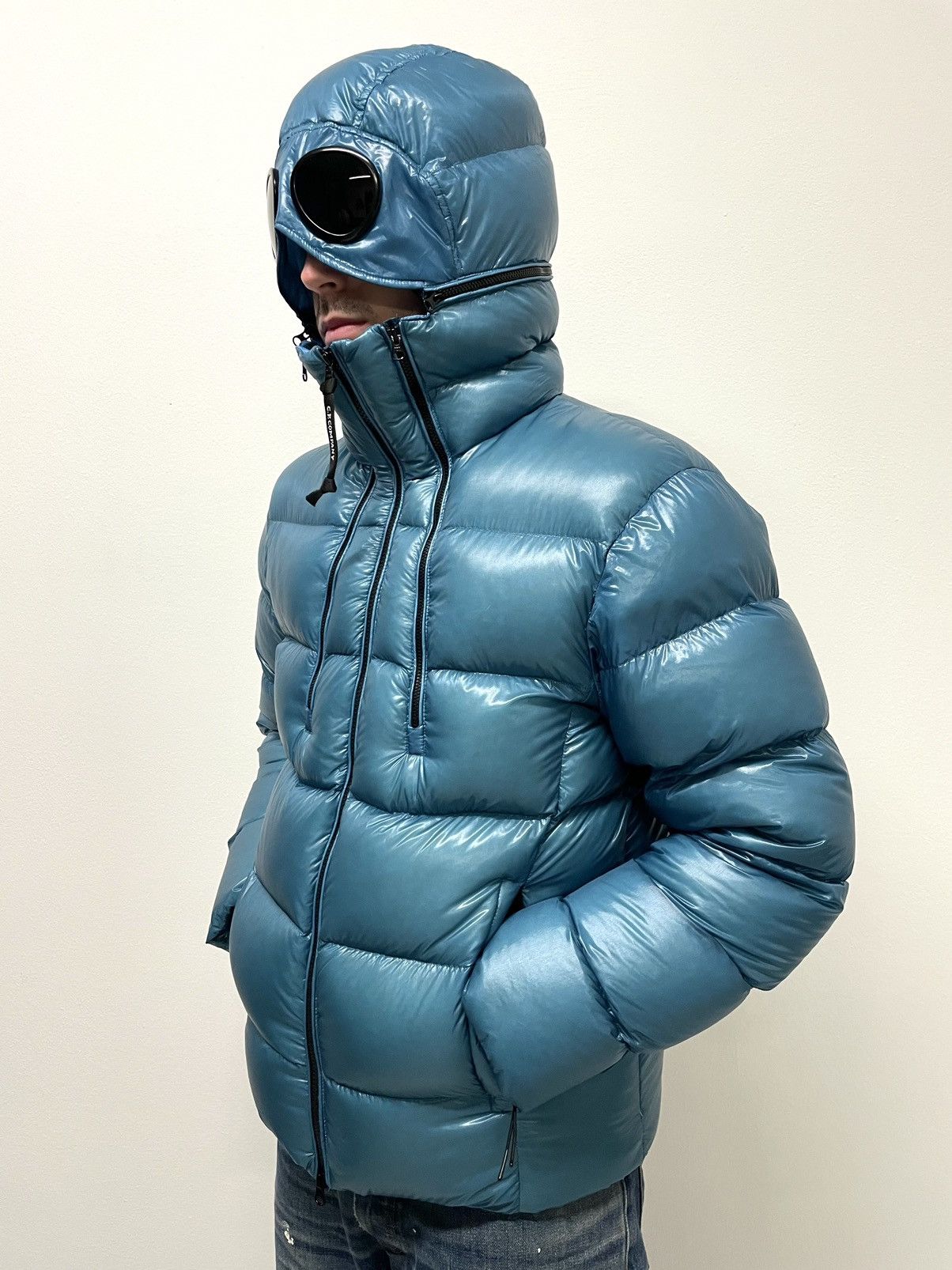 C.P. Company D.D Shell Goose Down Goggle Jacket puffer bomber oversized ...