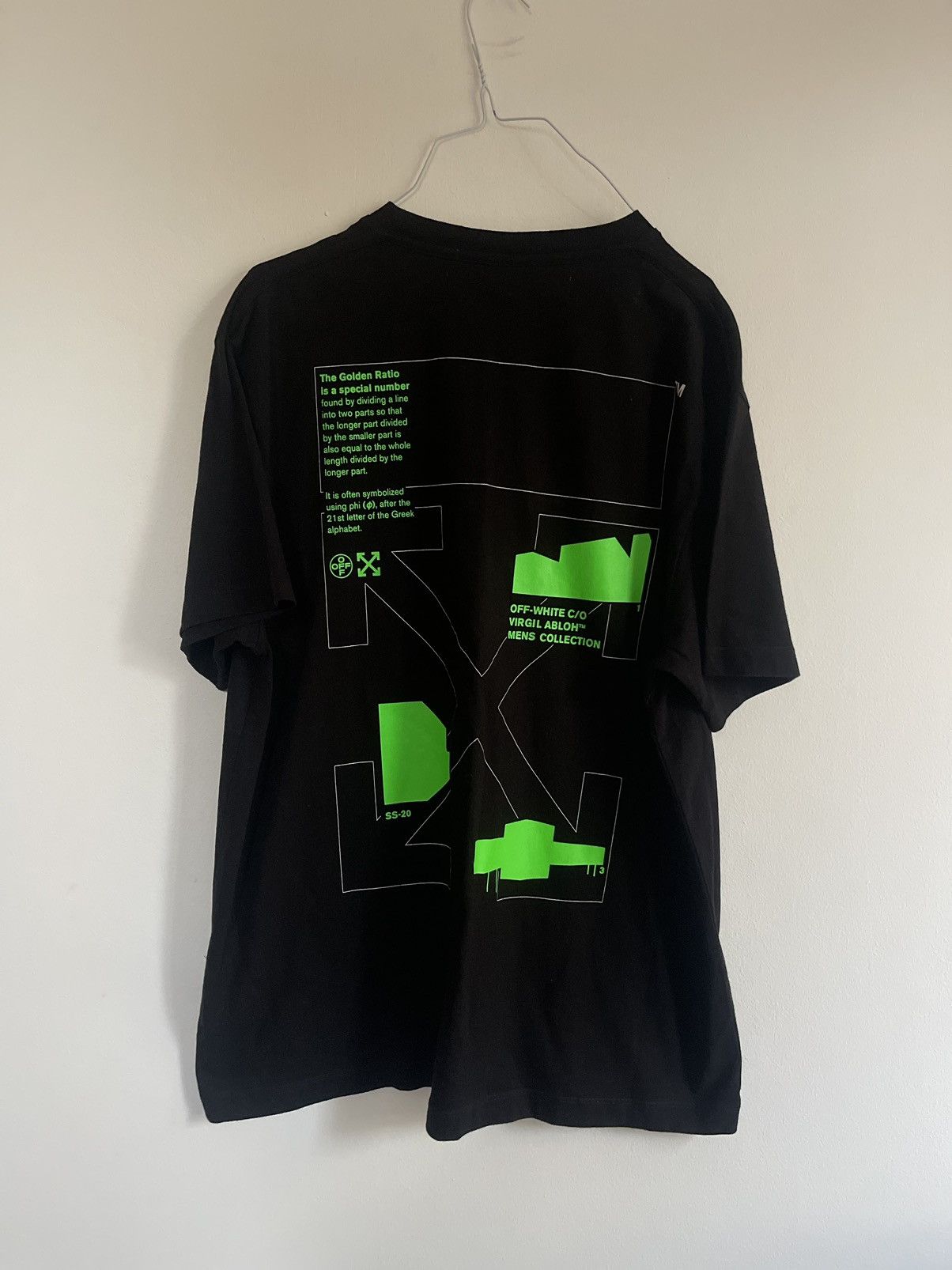 Off-White Off white golden ratio TEE | Grailed