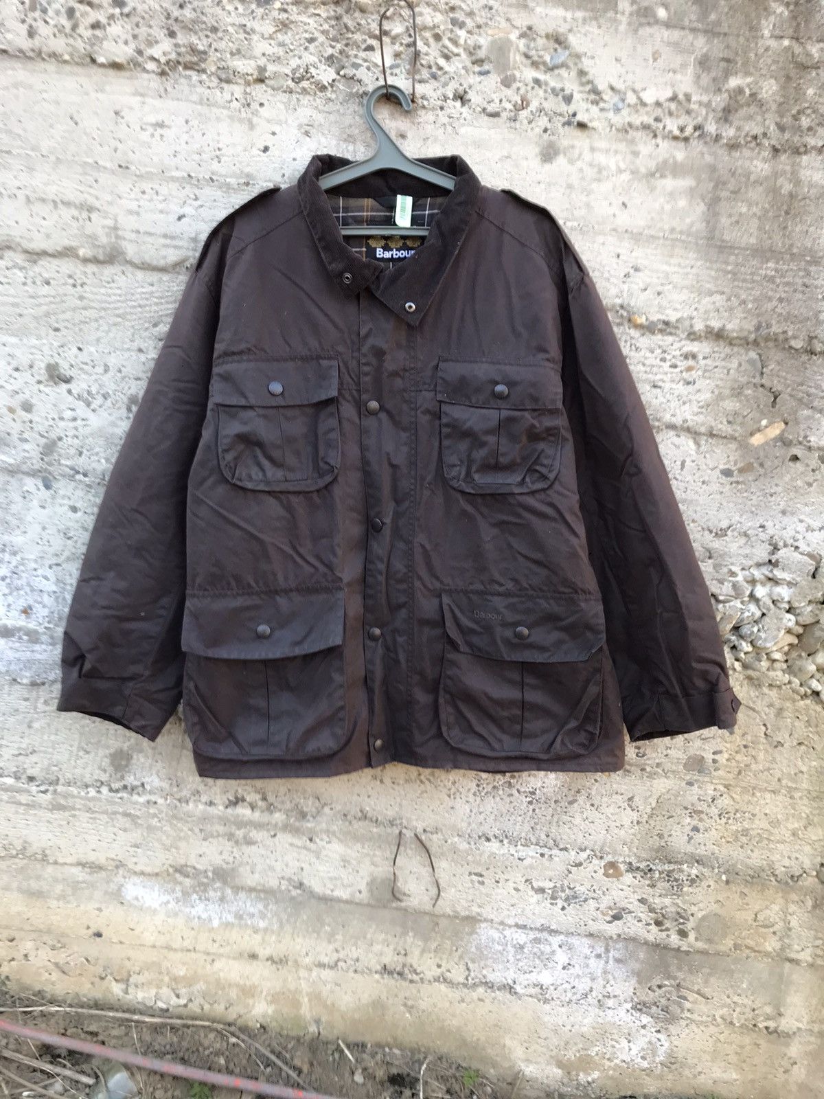 Barbour × Streetwear Barbour A996 trooper wax jacket | Grailed