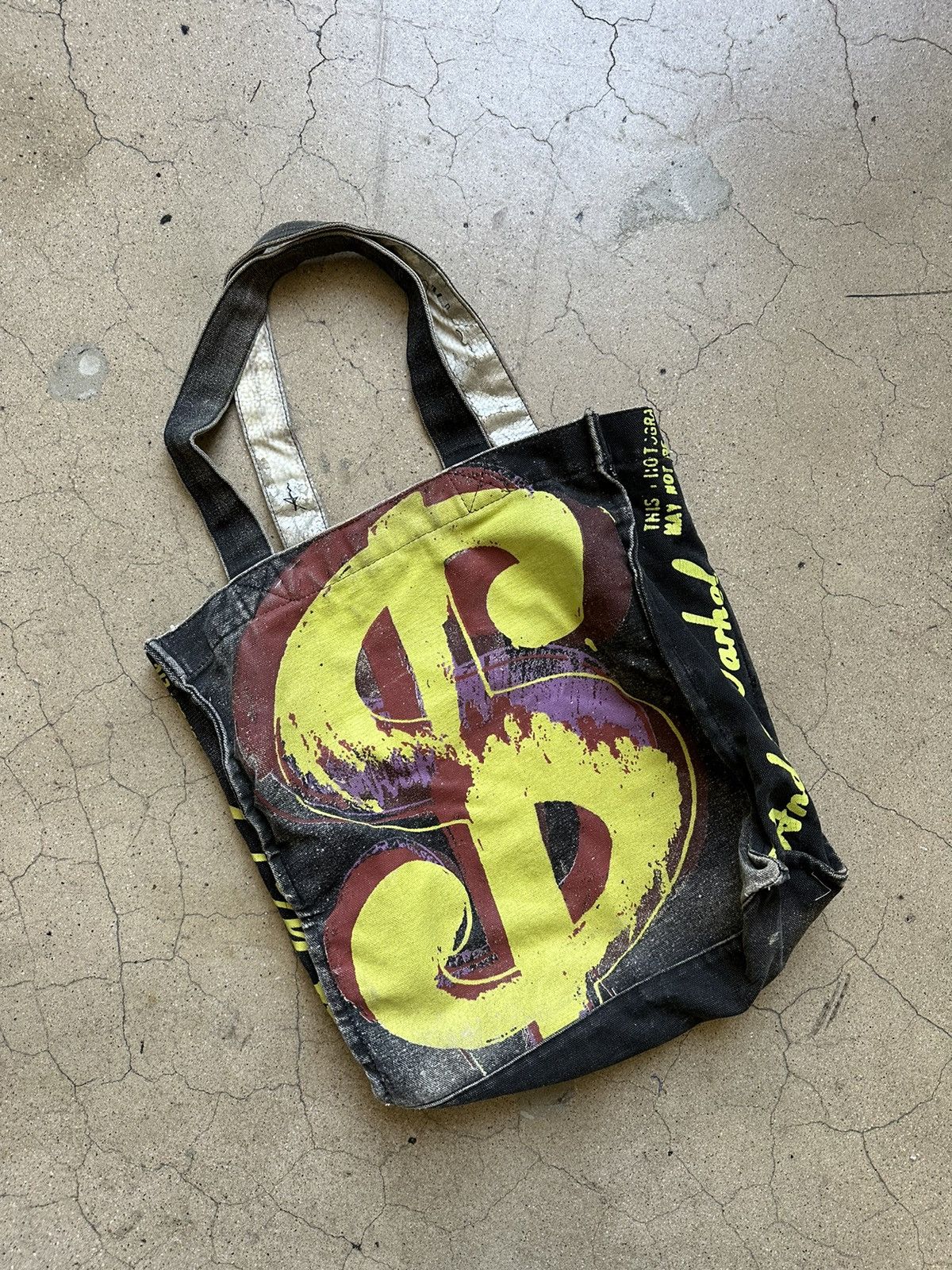 Andy Warhol Andy warhol Money Bag Tote | Grailed