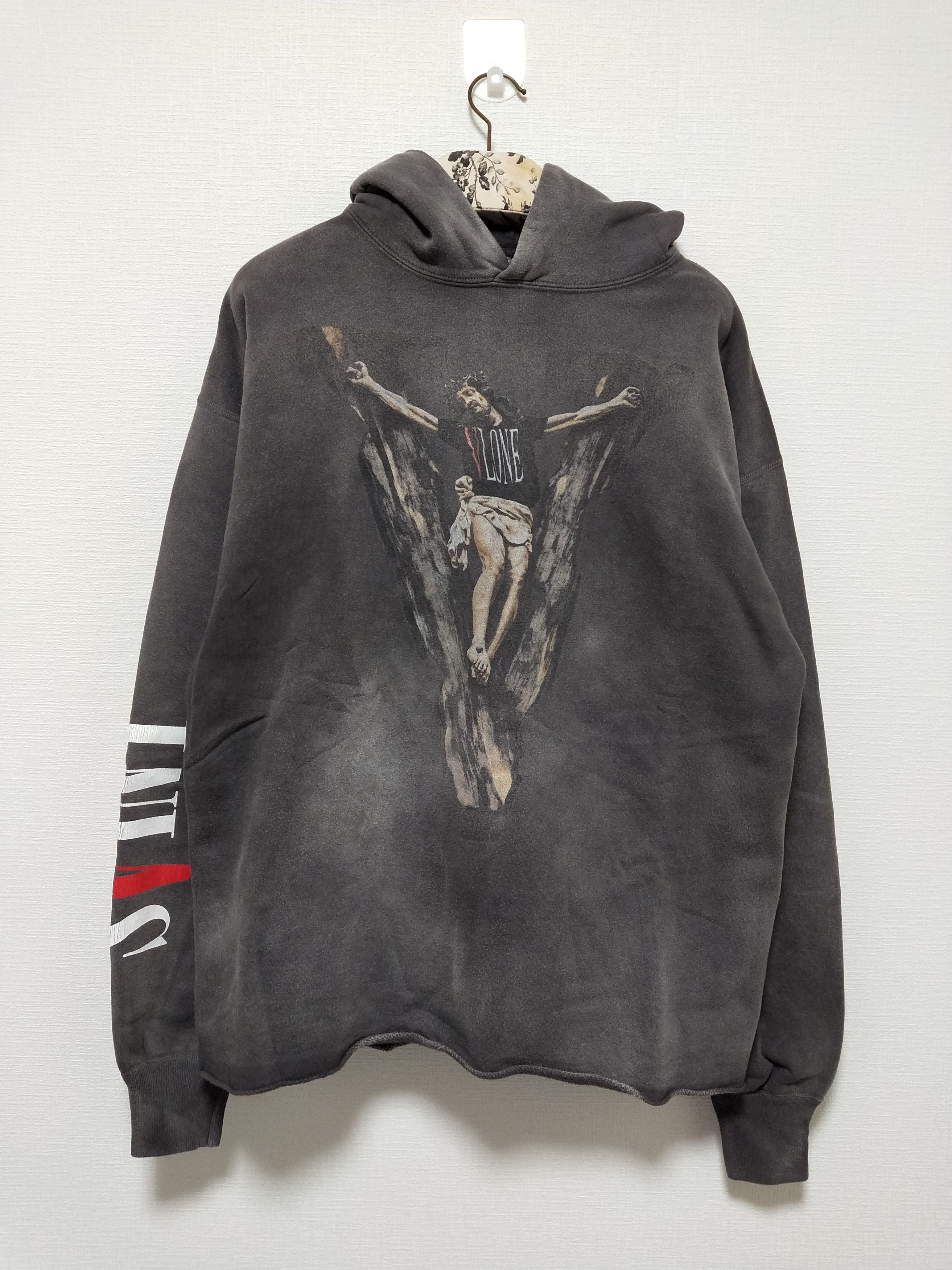 Saint Michael × Vlone Jesus Hoodie | Grailed