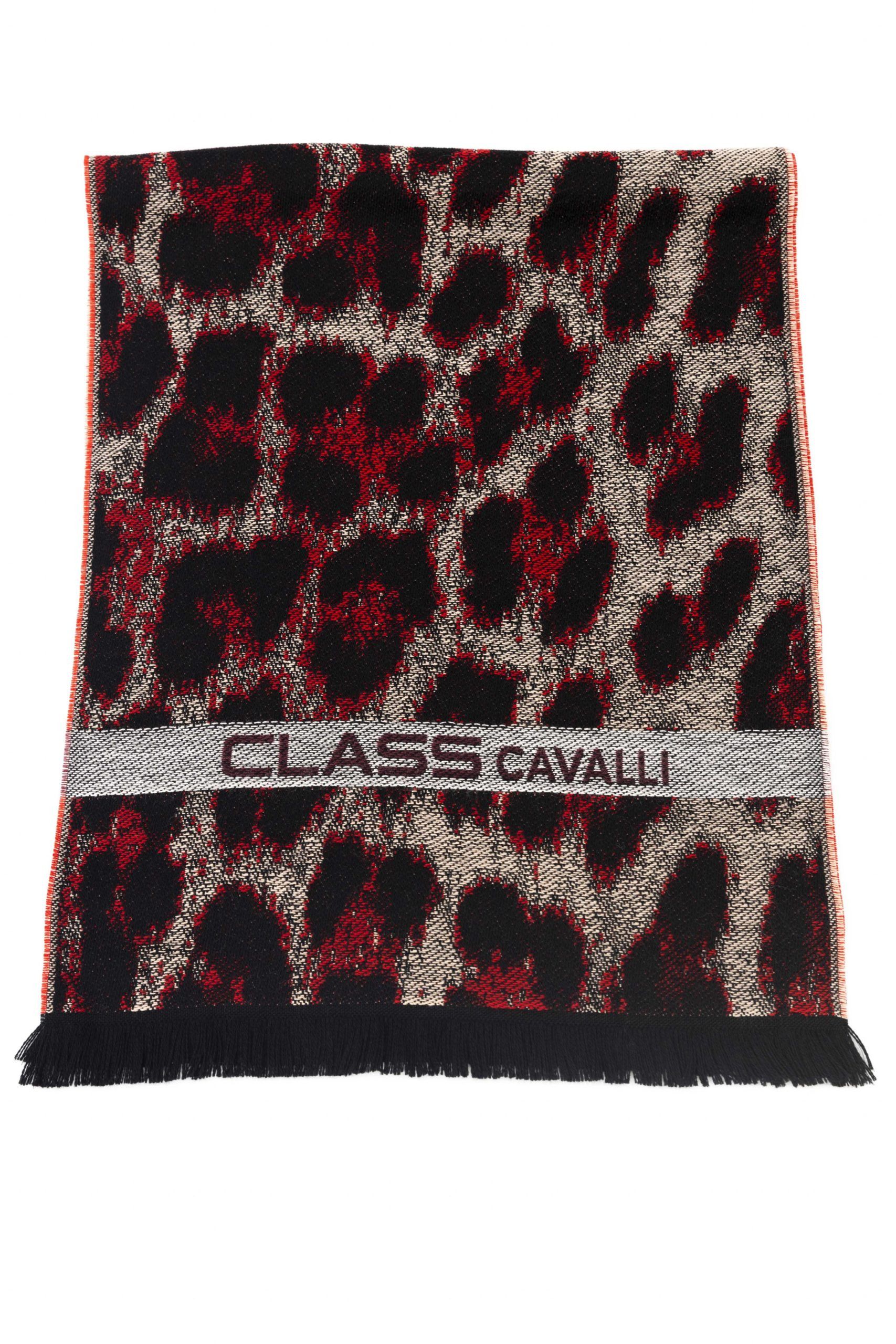 Cavalli Class Cavalli Class Burgundy Wool Scarf | Grailed