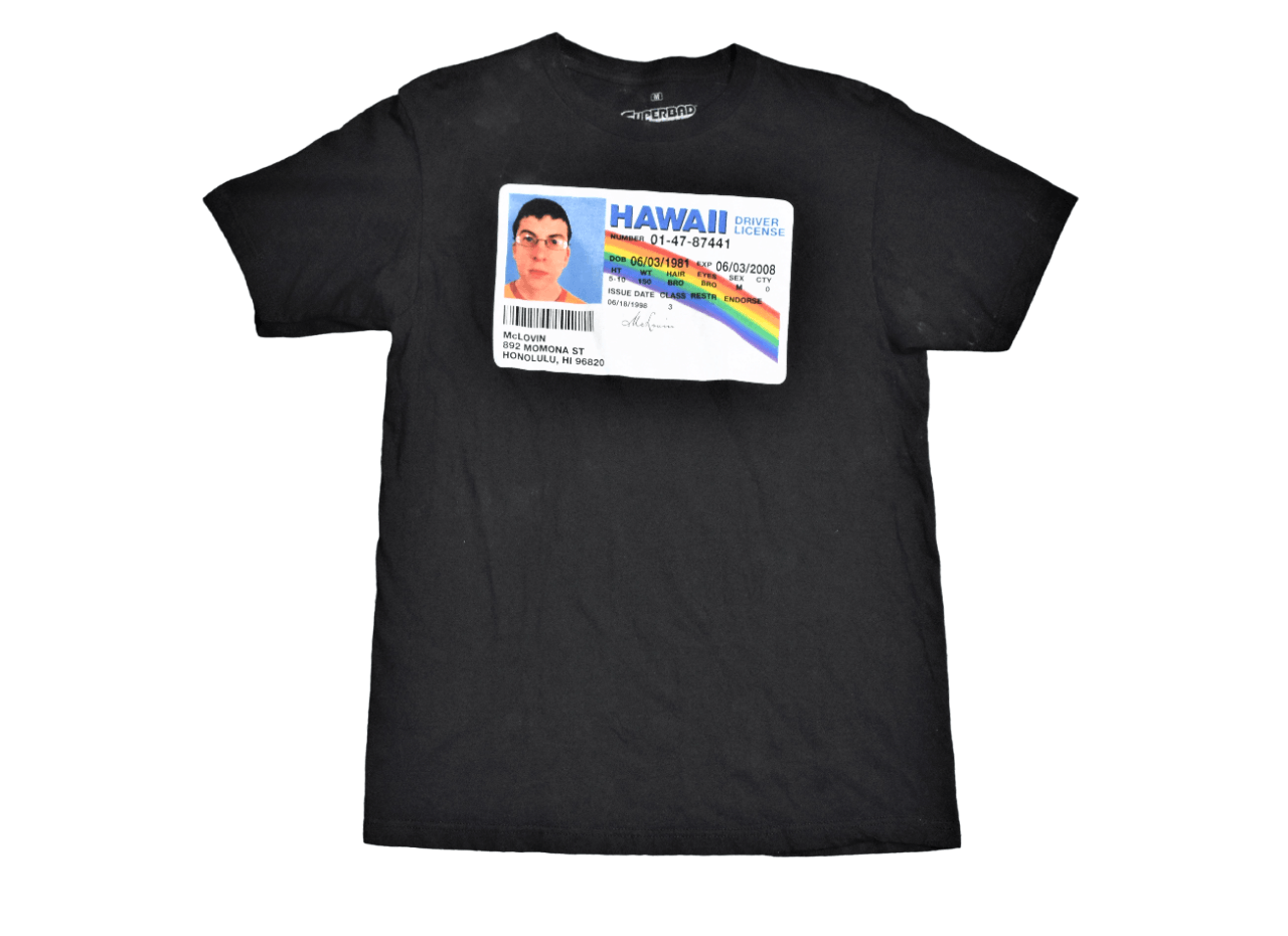 Other McLovin Superbad Hawaii Fake ID T-Shirt | Grailed