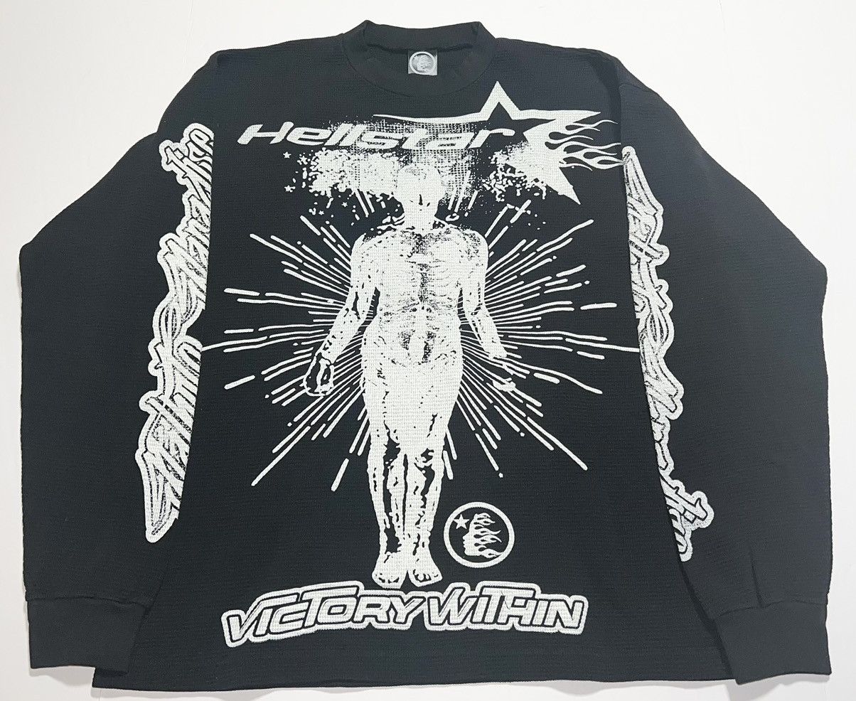 Streetwear × Vintage Hellstar Capsule 9 Long Sleeve T-shirt | Grailed