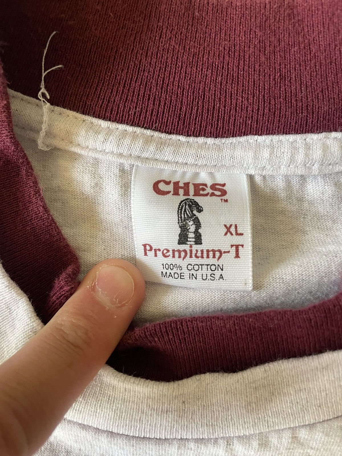 Vintage 90s Temple College Tee | Grailed