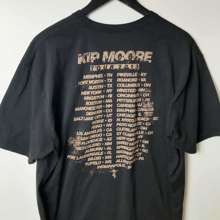 Vintage 2013 Kip Moore Tour T Shirt Singer Artist Concert XXL | Grailed