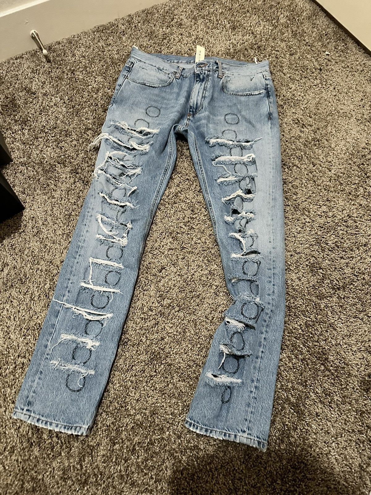 1017 ALYX 9SM thorn jeans | Grailed