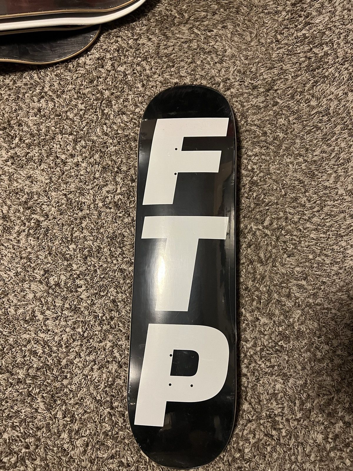 Fuck The Population FTP Vertical Logo Skate Deck (8.25) | Grailed