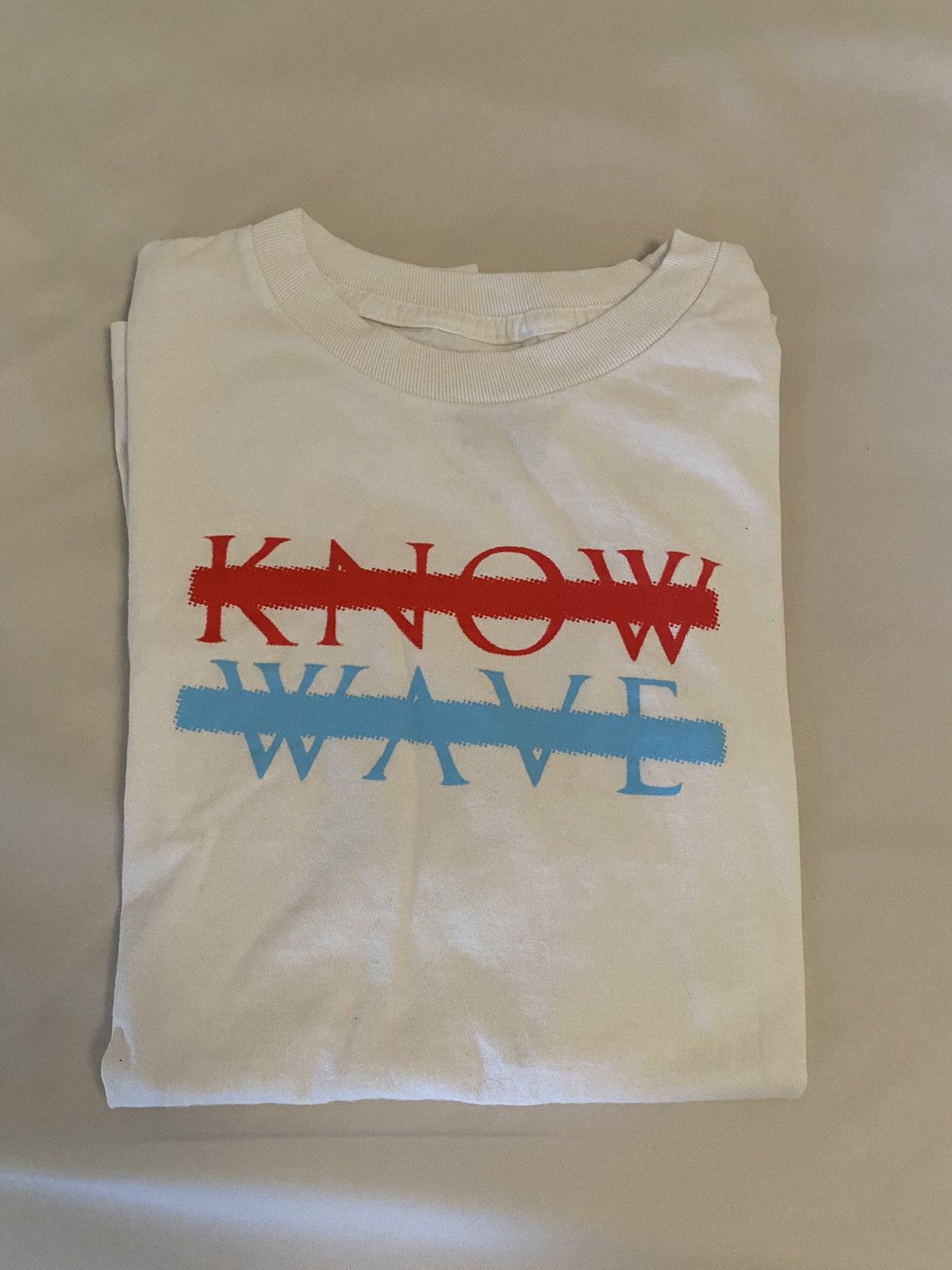 Know Wave Know wave logo t shirt | Grailed