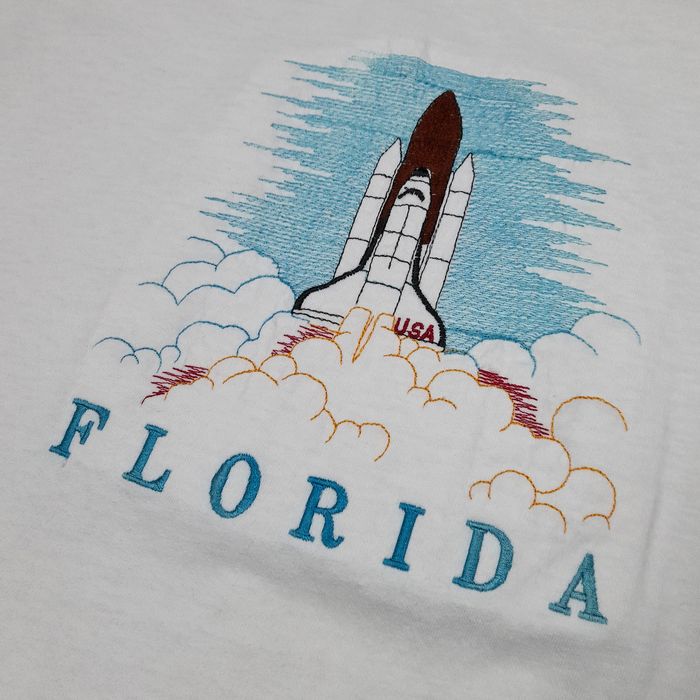 Vintage Vintage 90s NASA Launch Site FLORIDA All Embroidery | Grailed