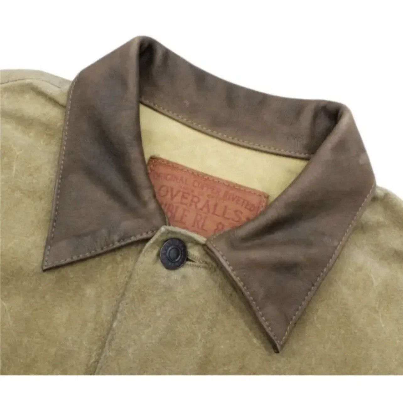 RRL Ralph Lauren Rrl rough out suede jacket | Grailed