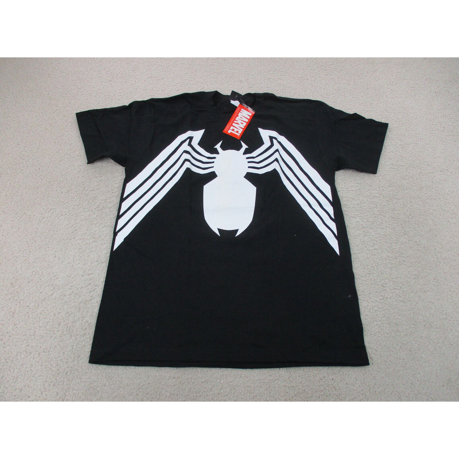 Vintage Venom Shirt Adult Large Black White Marvel Mad Engine Spiderman ...