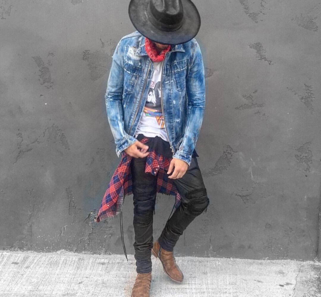 Amiri AMIRI Distressed Denim Trucker Jacket AW15 | Grailed