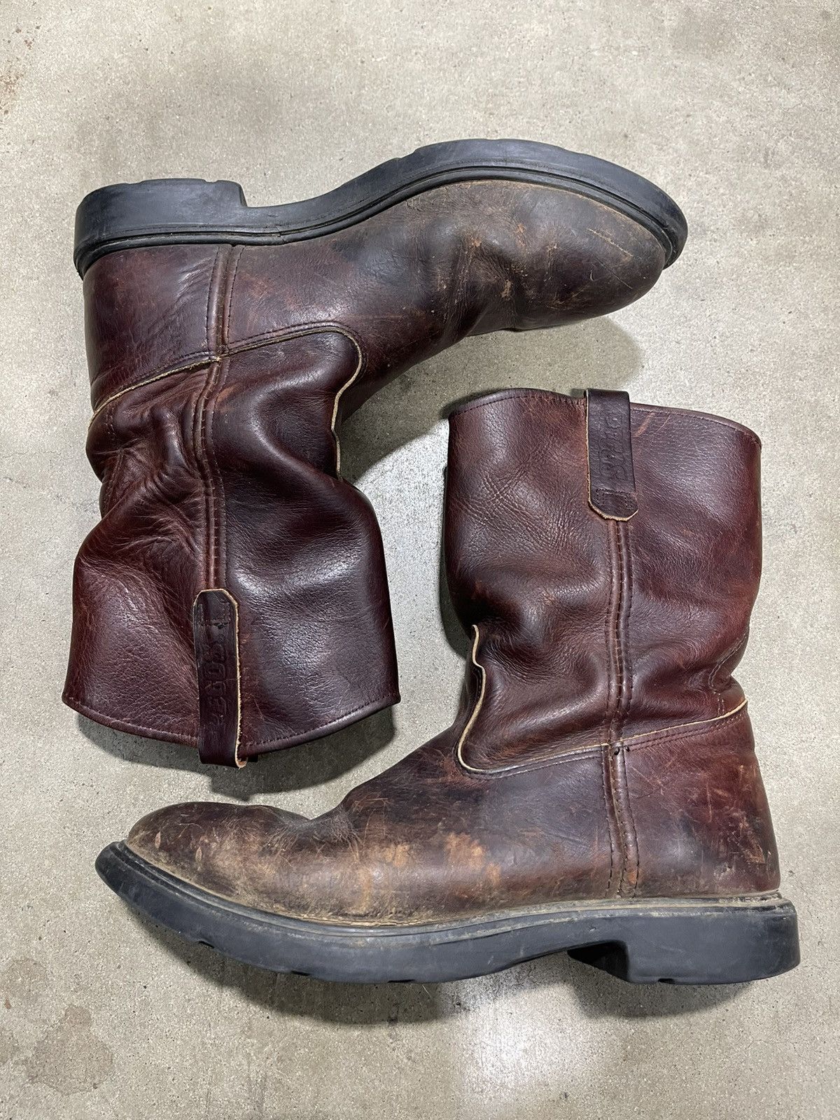 Leather × Red Wing × Vintage Vintage Red Wing Pecos Boots | Grailed